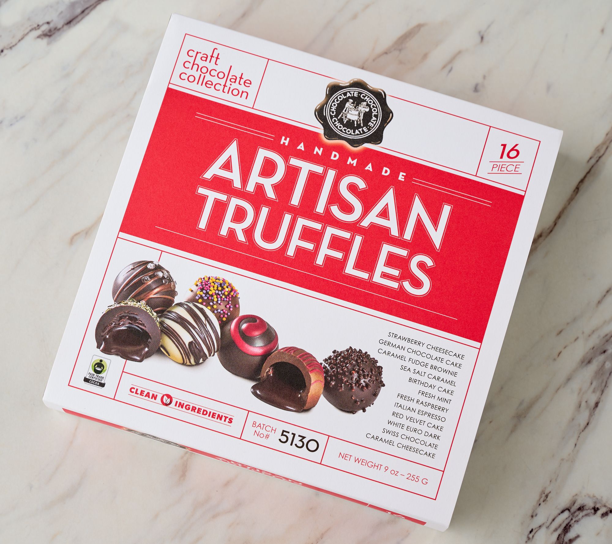 Chocolate Chocolate Chocolate 16pc Artisan Truffles - QVC.com