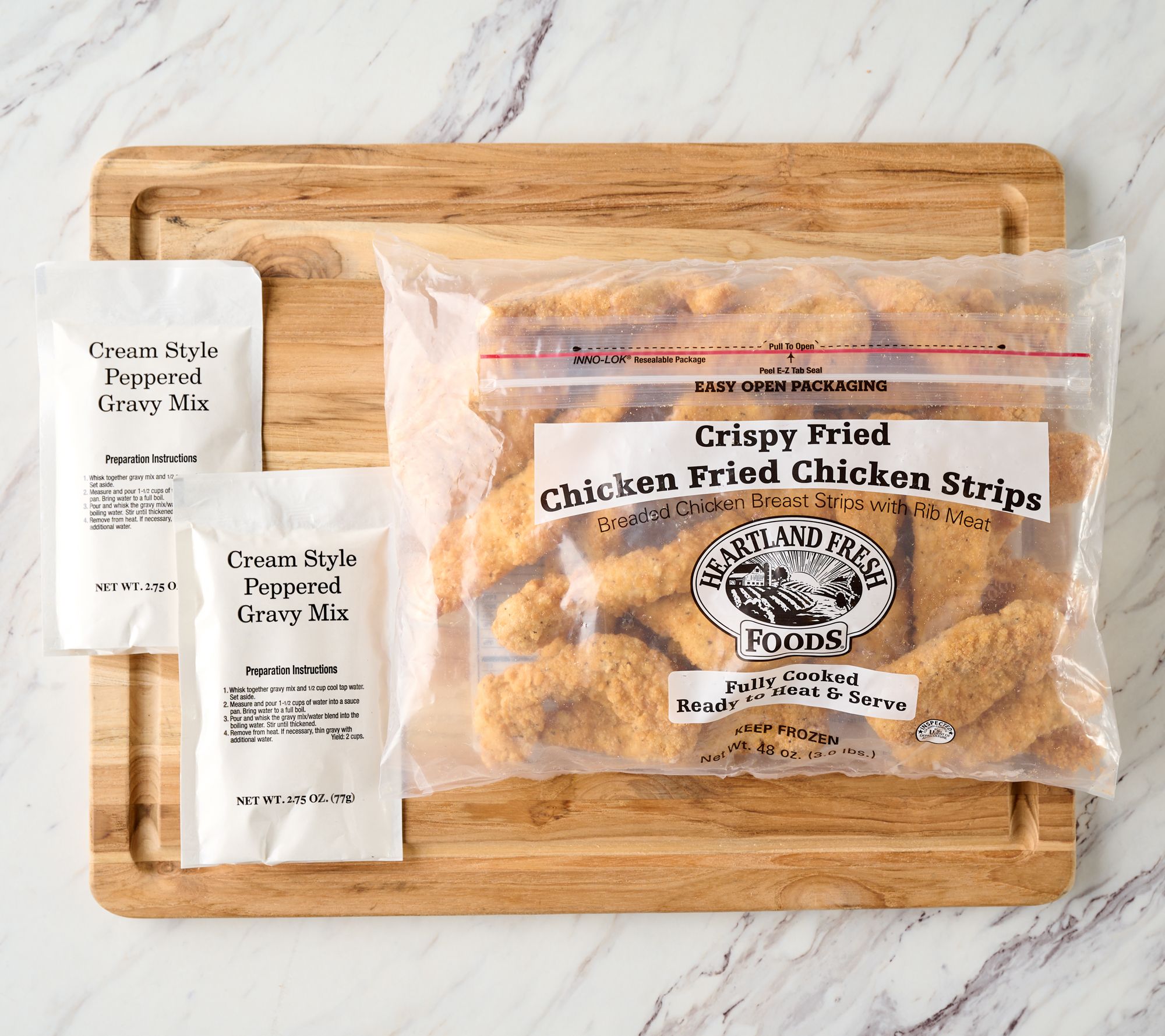Heartland Fresh 3-lbs of Tater-Crusted Chicken Strips Auto-Delivery ...