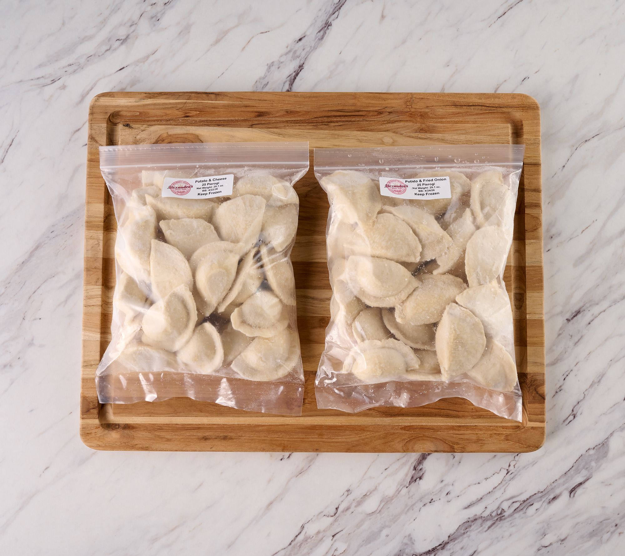 Alexandra 50-ct Classic 1 oz Pierogi - QVC.com