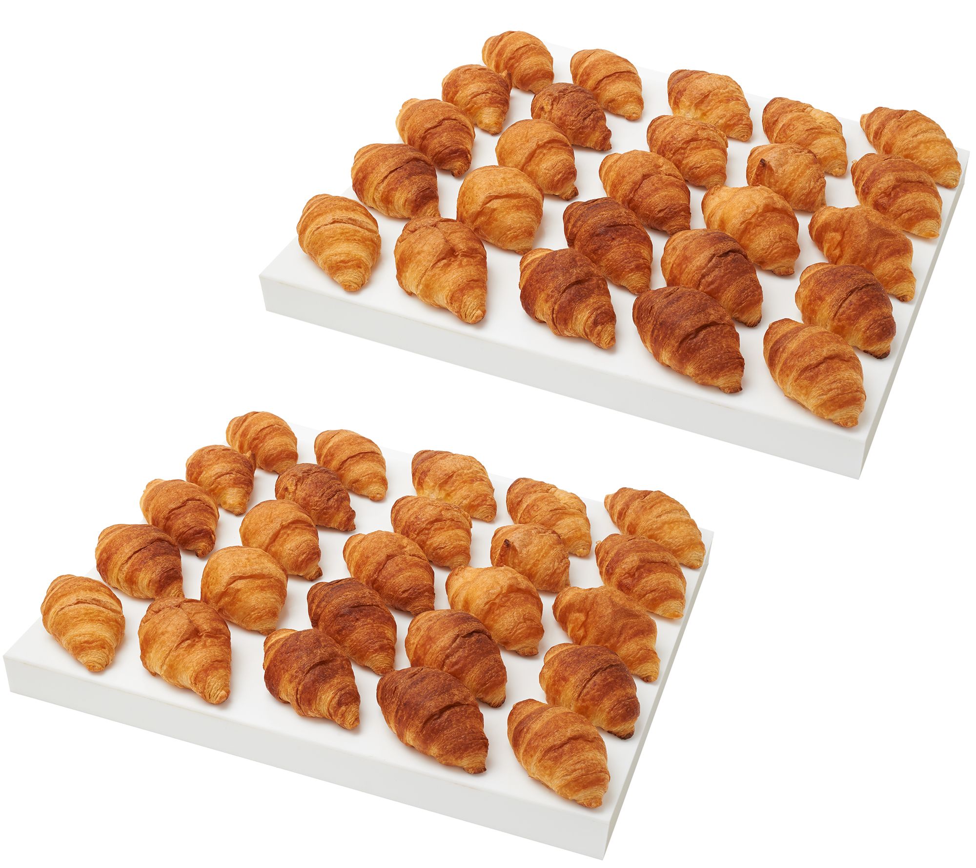 Authentic Gourmet (50) French Made Butter Croissants - QVC.com