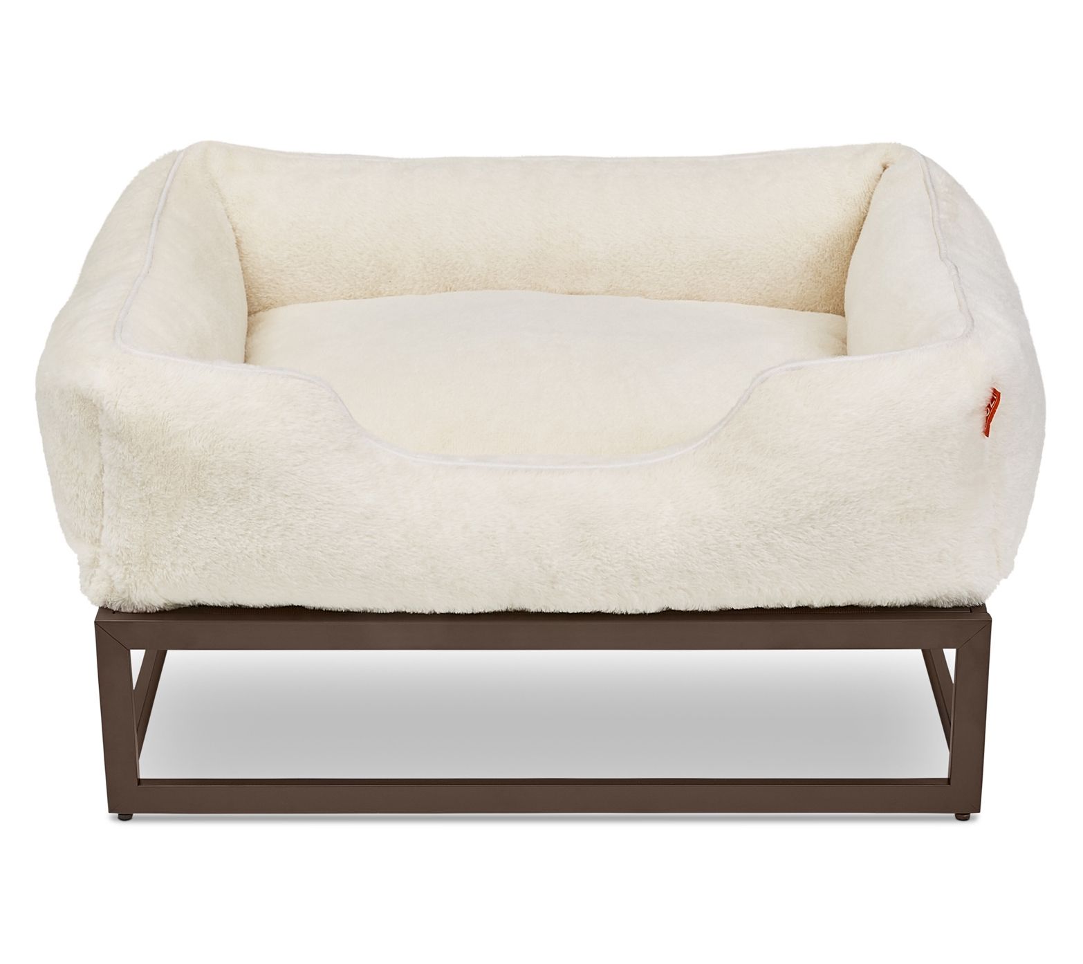 FUZI Pets Luxury Elevated Plus Dog Bed w/ BlackBase - Small - QVC.com