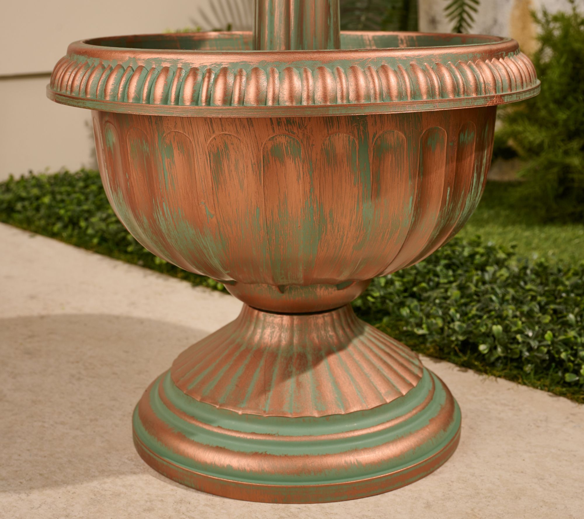 "As Is" Garden Reflections 2-Tier Planter - QVC.com