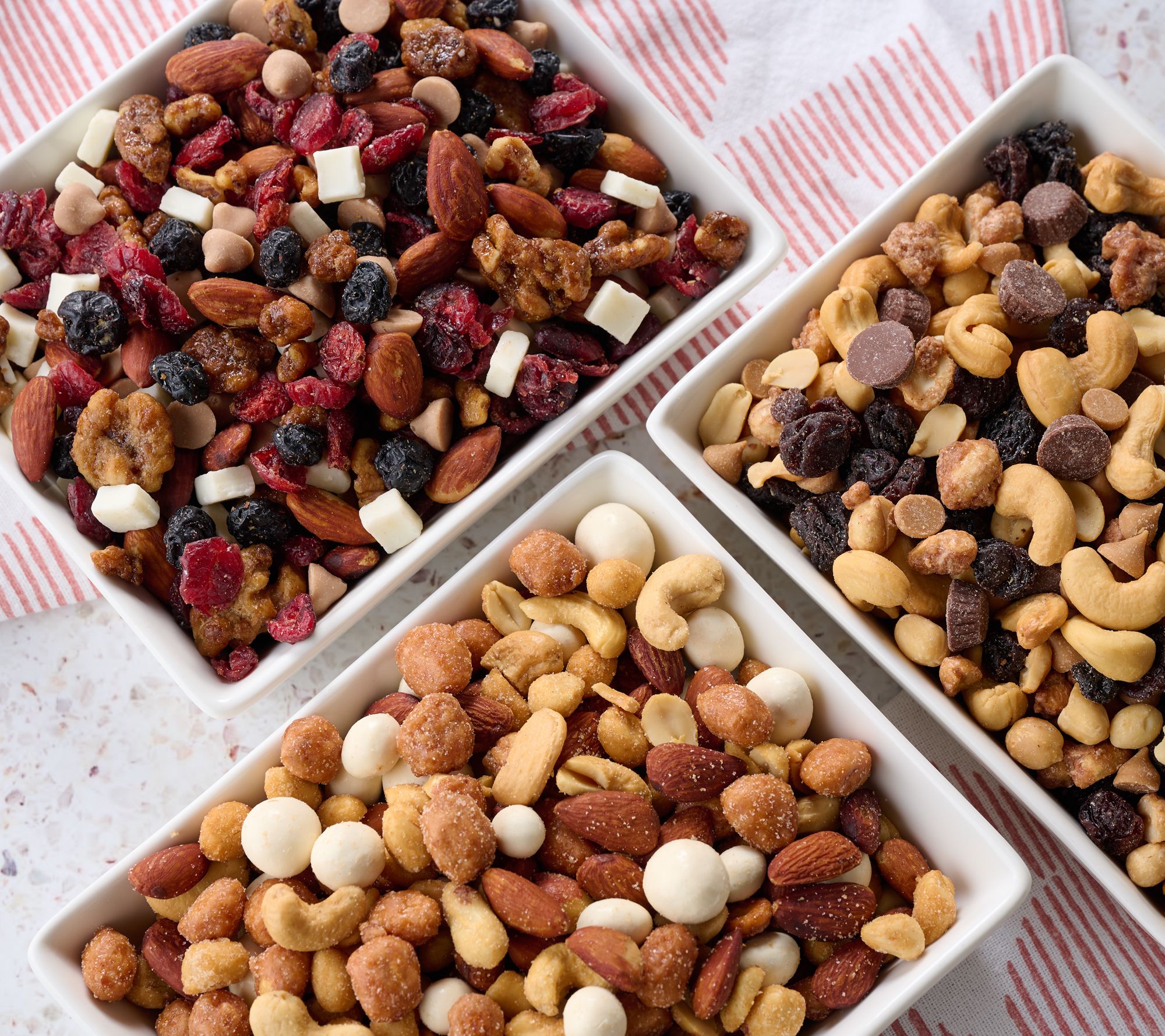 Germack (3) Jar Set Germack's Greatest Hits Nut Mixes - QVC.com