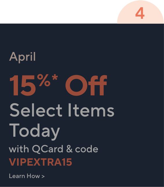 QCard VIP Savings — QVC.com