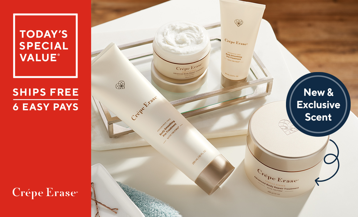 (QVC) Crepe Erase 4-Piece Advanced Body Treatment Collection ...