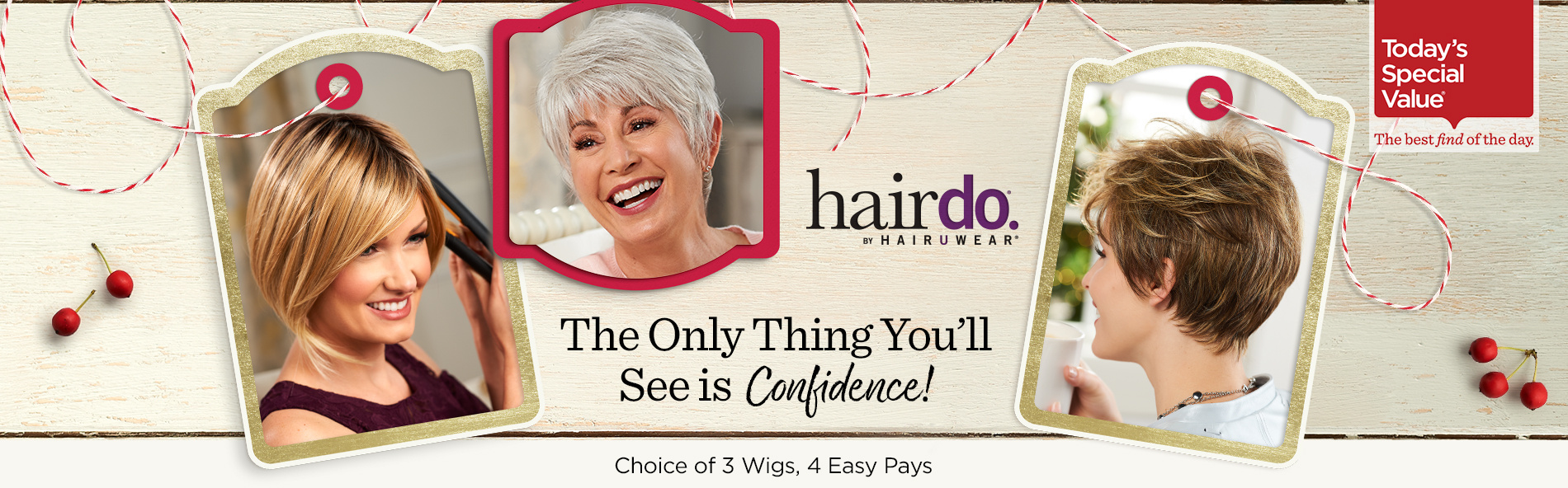 (QVC) Hairdo Choice of Three Wigs – TVShoppingQueens