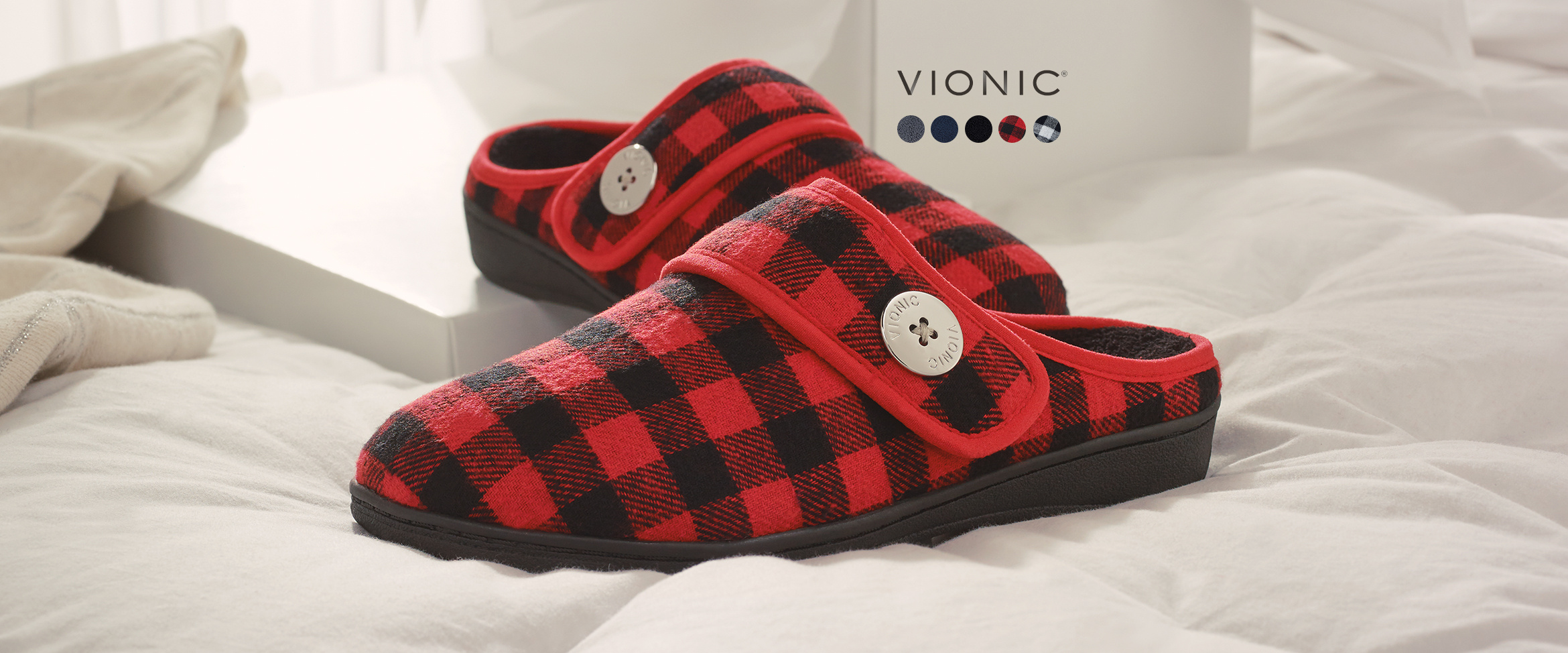 (QVC) Vionic Adjustable Strap Slippers – Sadie – TVShoppingQueens