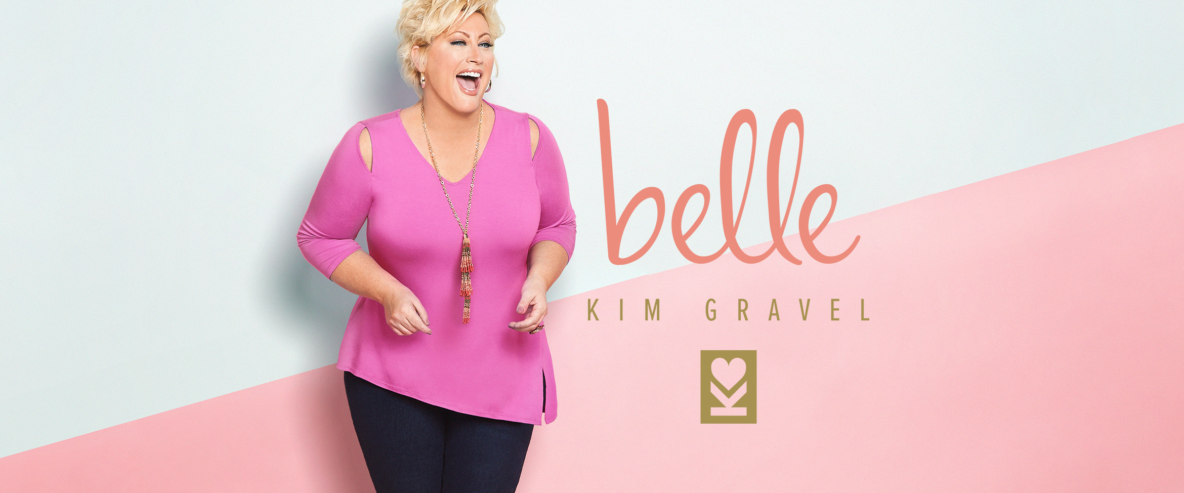 (QVC) Belle by Kim Gravel Knit Top with Asymmetrical Hem – TVShoppingQueens