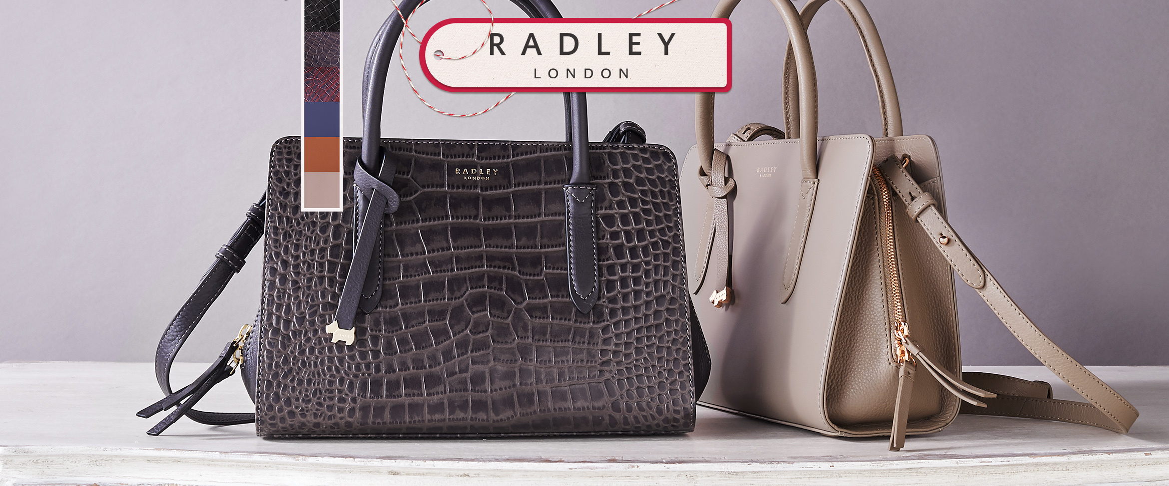 (QVC) RADLEY London Liverpool Street Leather Satchel Handbag ...