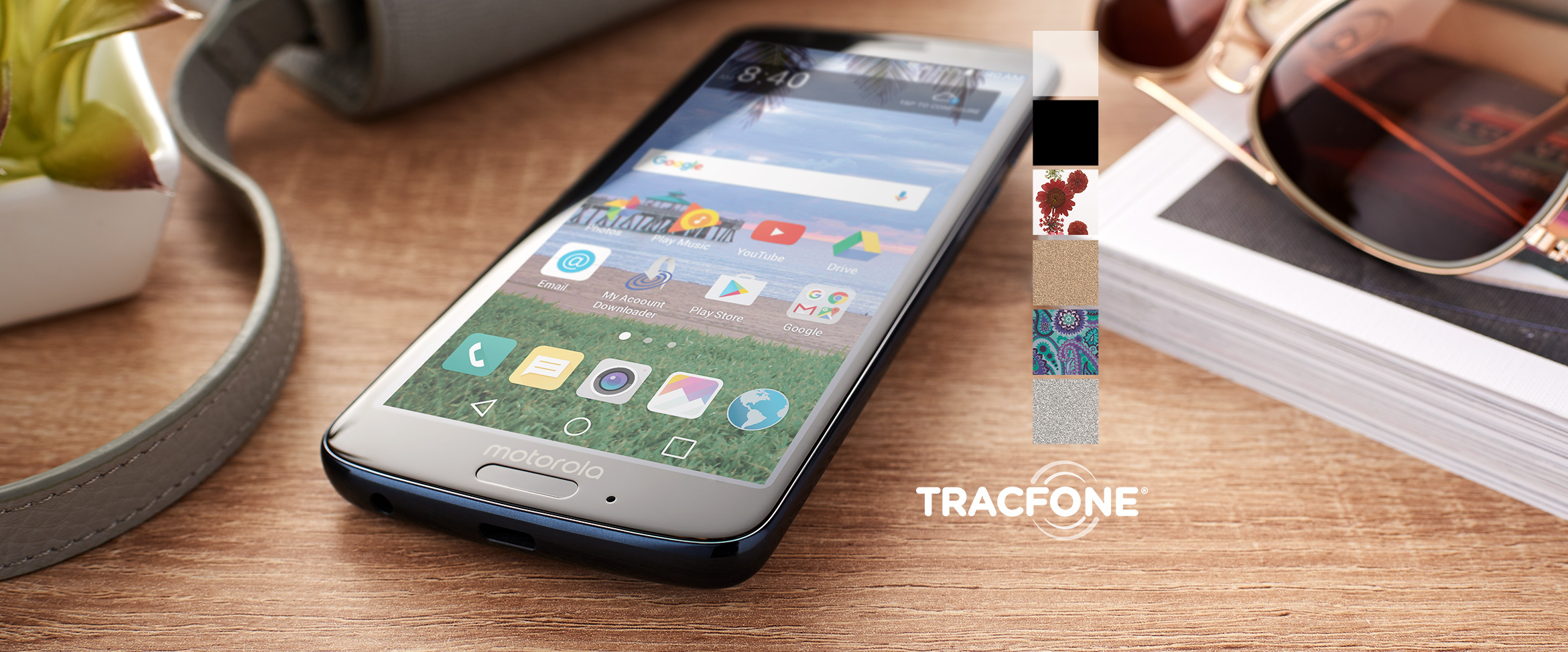 (QVC) Tracfone Motorola G6 5.7" Smartphone w/ Case & 1500 Min/Text/Data ...