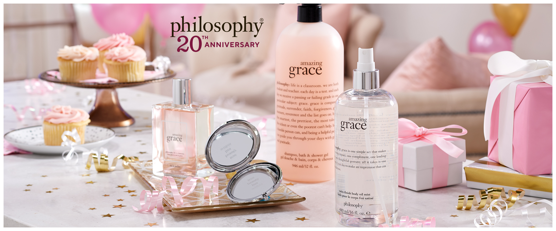 (QVC) philosophy super-size grace and love are in the air collection ...