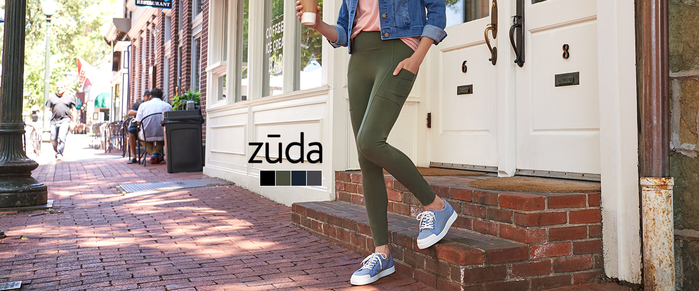 (QVC) zuda Z-Stretch Momentum Full-Length Leggings – TVShoppingQueens