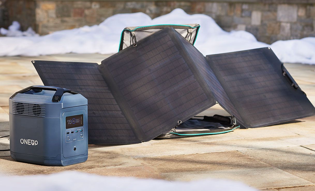 (QVC) ONEUP Portable Power Station by Ecoflow w/AC Outlets, Choice of ...