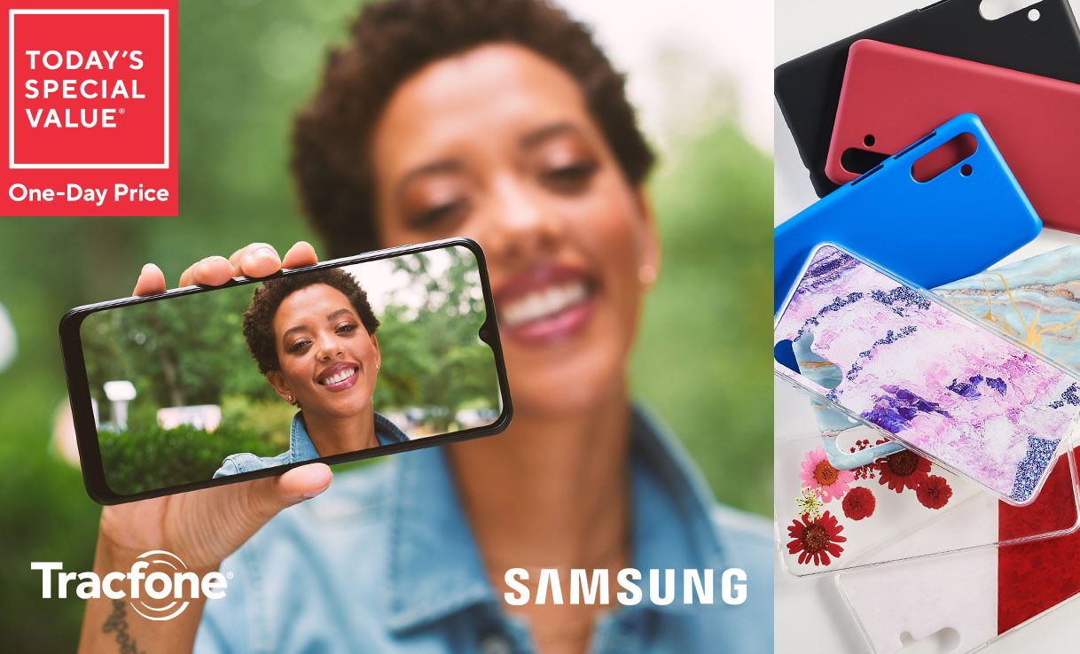 (QVC) Tracfone 6.5" Samsung Galaxy A13 Smartphone with 5G & 1500 Talk ...