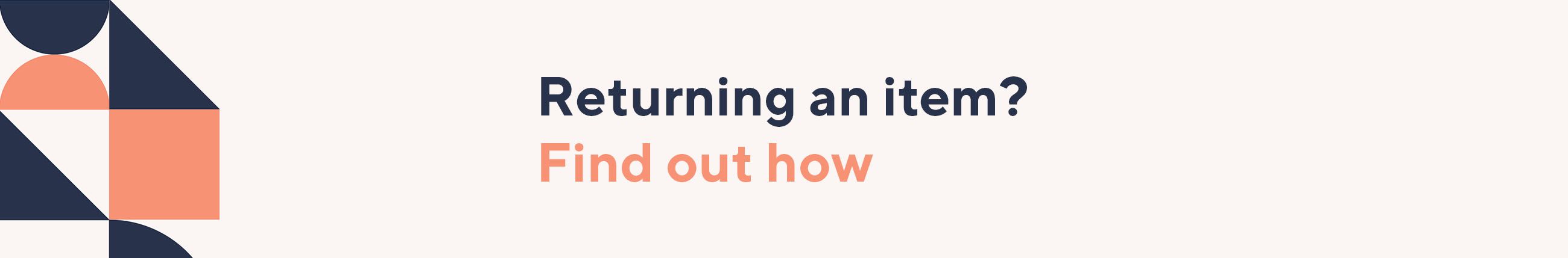 How do I return an item to QVC? | QVCUK.com