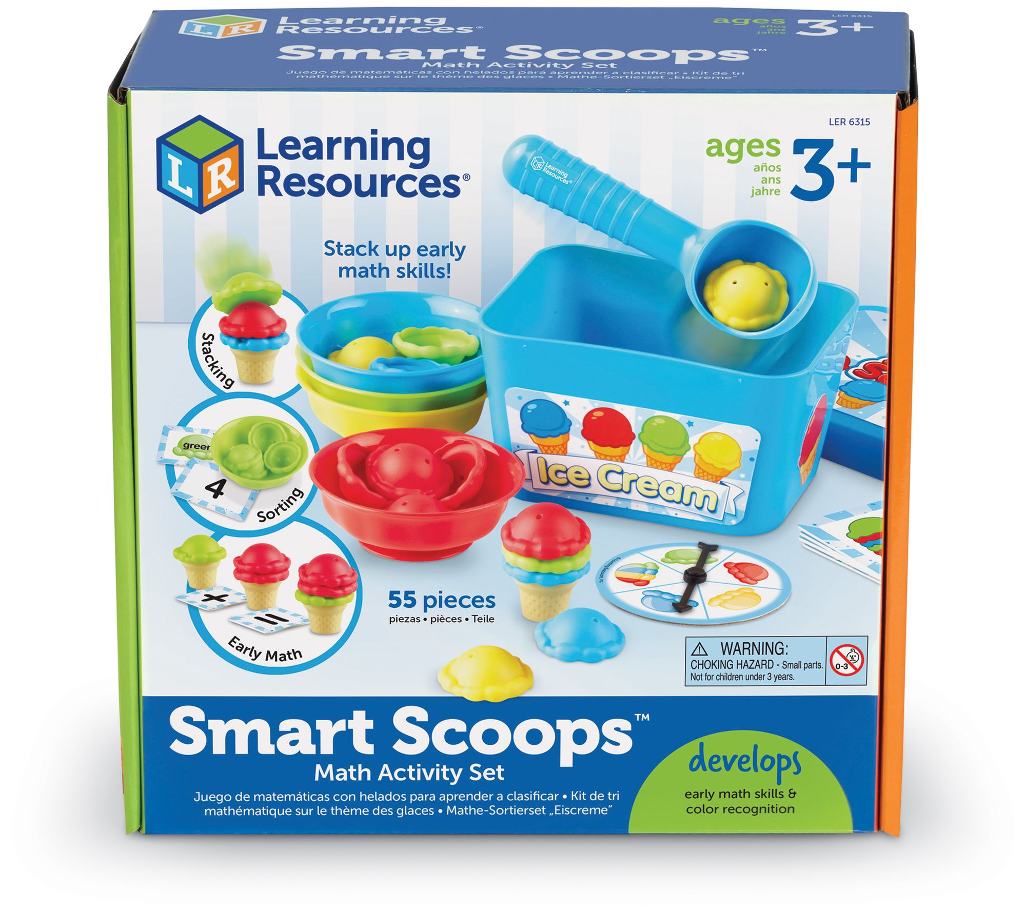 Learning Resources Smart Scoops Math Activity S et - QVC.com