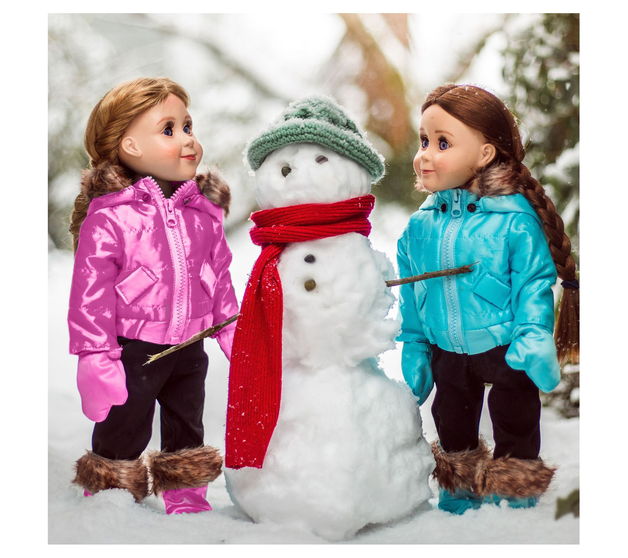 The Queen's Tre asures Ski Set and Husky Dog - 15pc - QVC.com