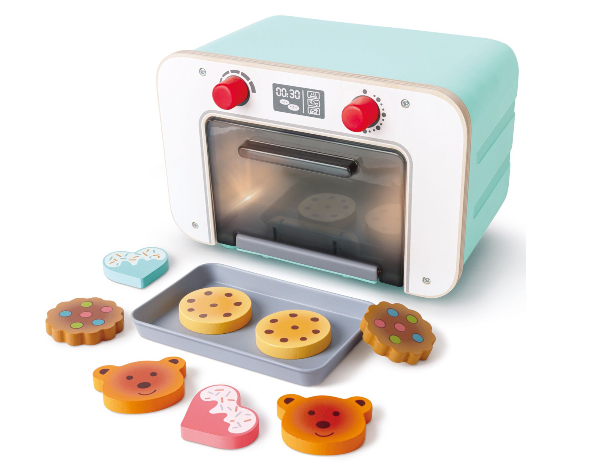 Hape Countdown Wooden Toy Oven - QVC.com