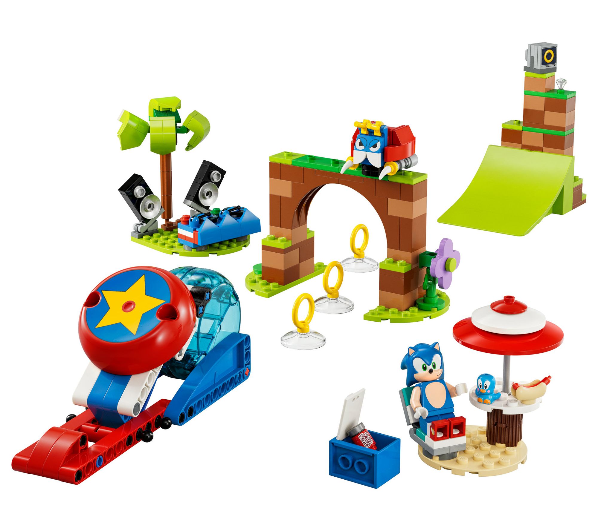 LEGO Sonic the Hedgehog Sonic's Speed Sphere Challenge 76990 - QVC.com