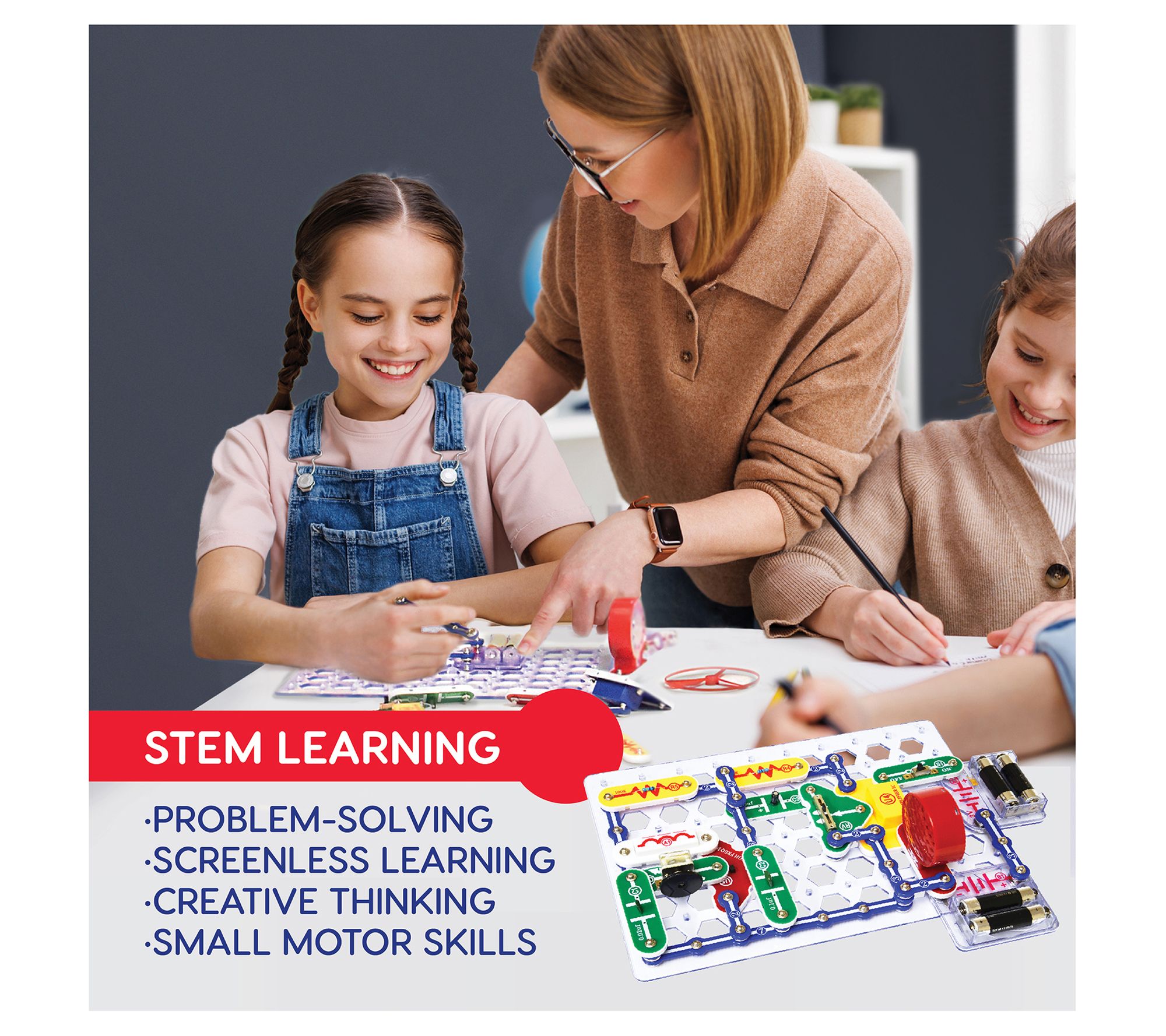 Elenco Snap Circuits Summer of STEM Activity Pack - QVC.com