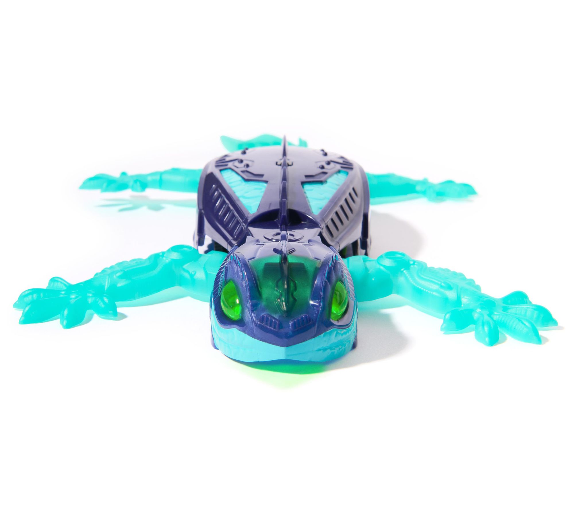 Hex Bots RC Wall & Floor Crawling Glow in the Dark Geckosaurus - QVC.com