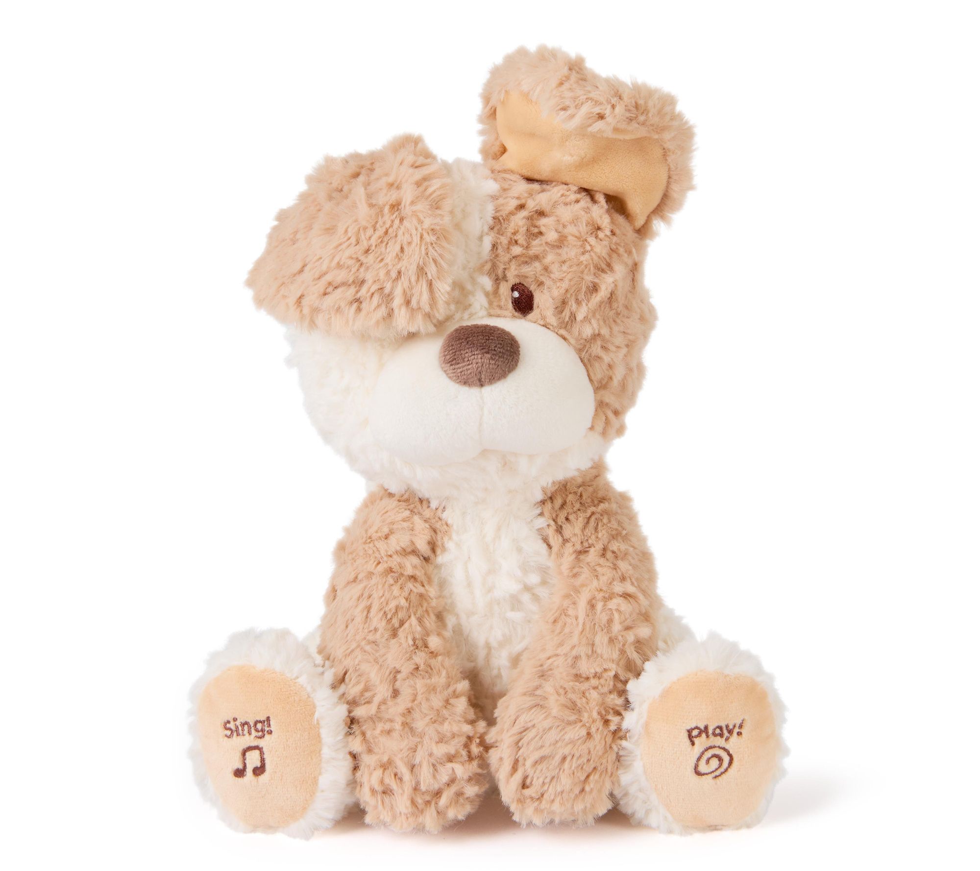 Gund Peeki the Dog Animated Plush Puppy - QVC.com