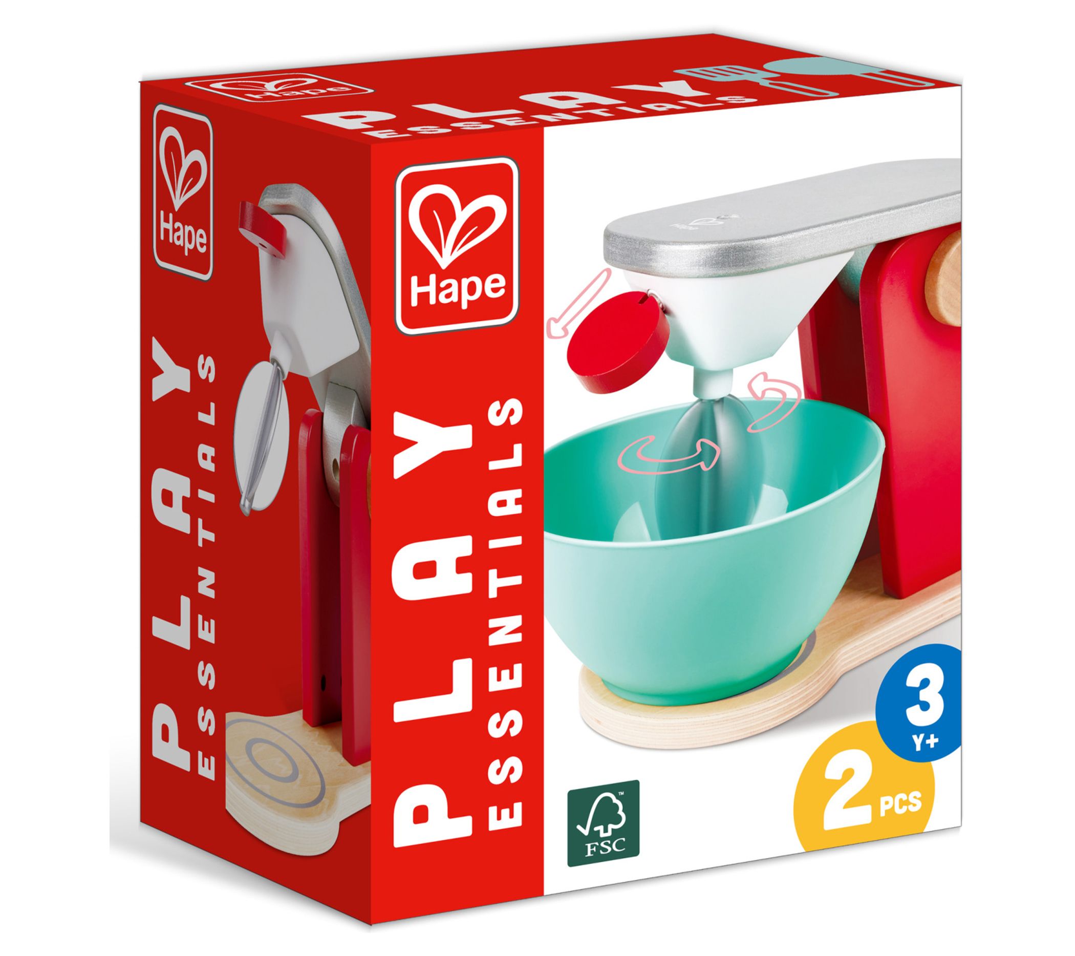 Hape Wooden Mix & Bake Kitchen Toy Set - QVC.com