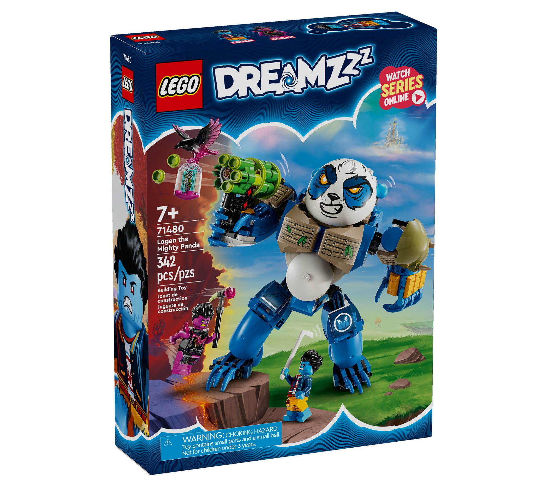 LEGO DREAMZzz Logan the Mighty Panda Toy - QVC.com