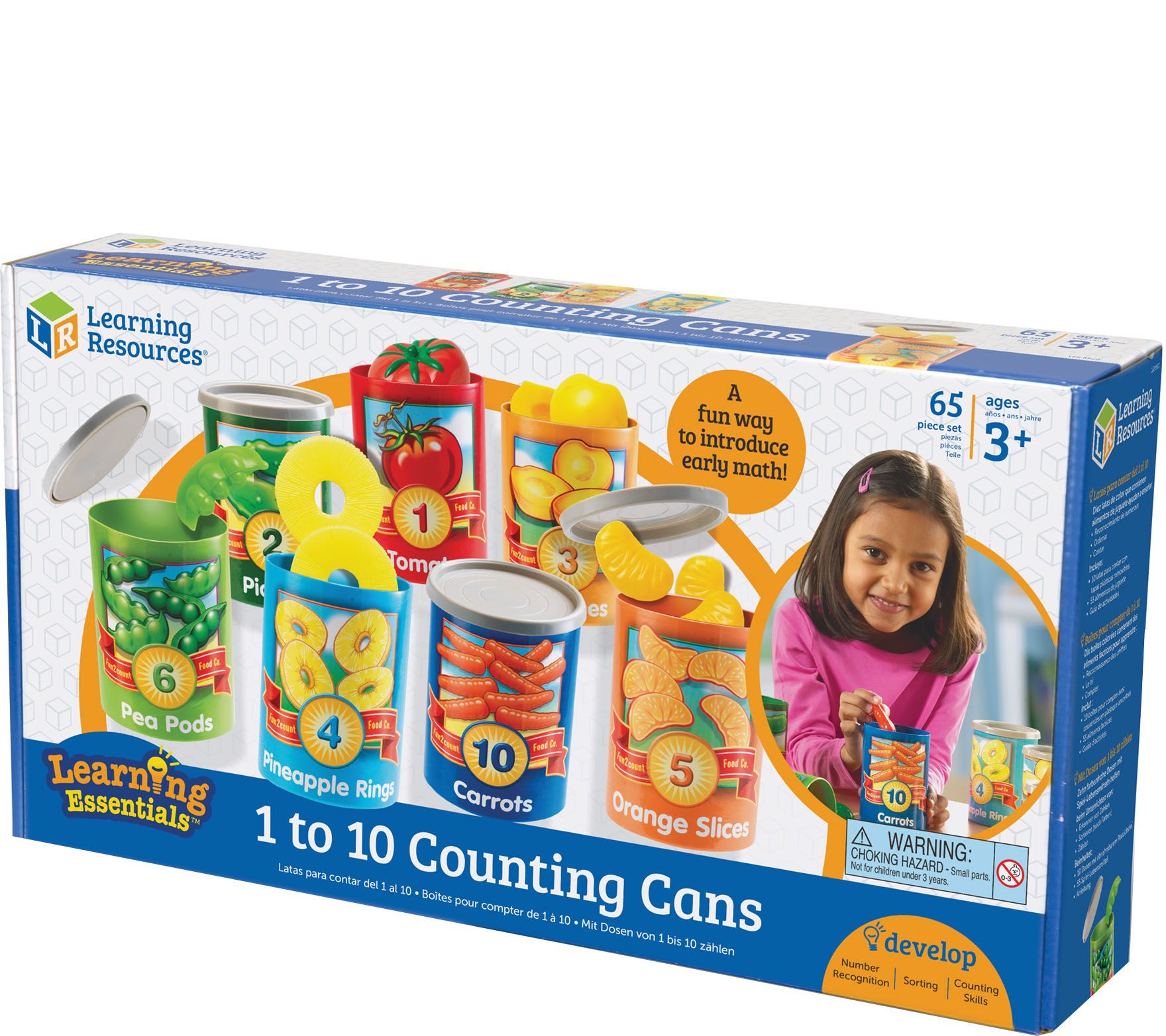 1 to 10 Counting Cans by Learning Resources - QVC.com