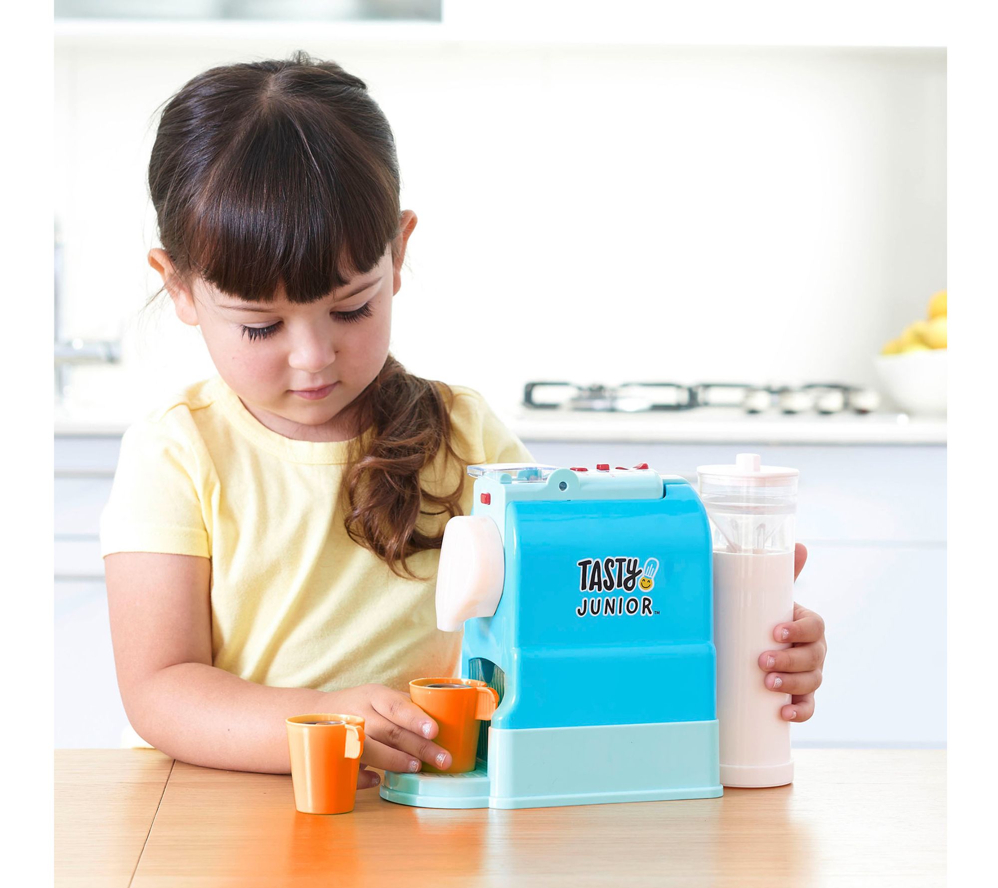 Tasty Jr Pretend Play Toy Coffee Maker Set - QVC.com
