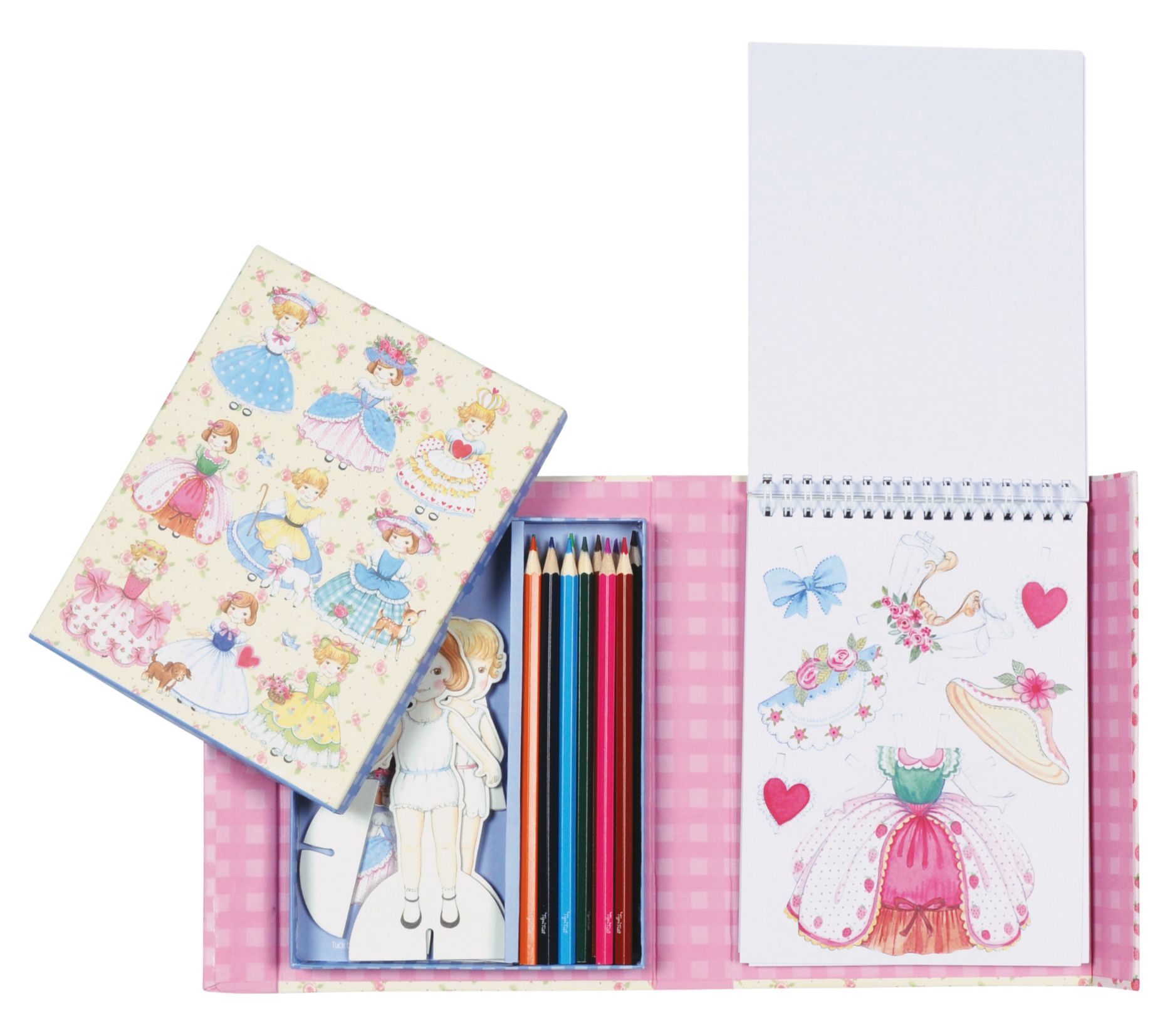 Schylling Tiger Tribe Vintage Paper Dolls CraftKit - QVC.com