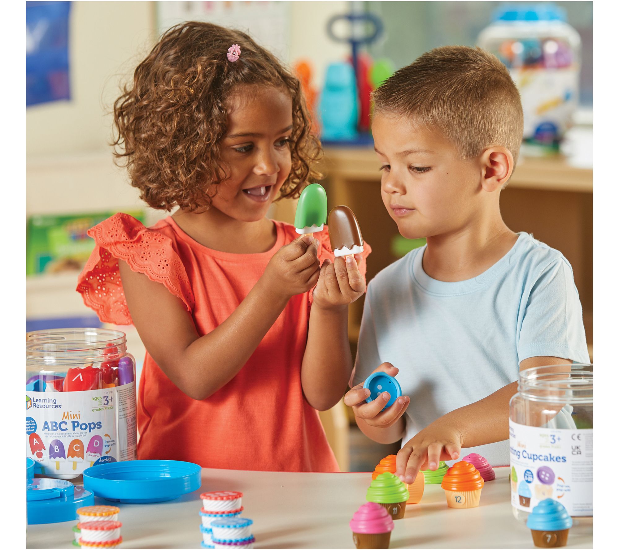 Learning Resources Mini Counting Cupcakes - QVC.com