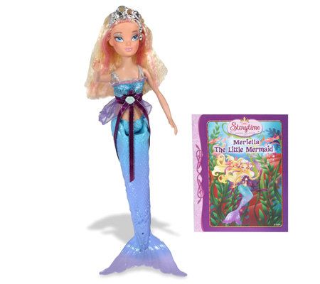 Storytime Collection Meriella The Little Mermaid - Page 1 — QVC.com