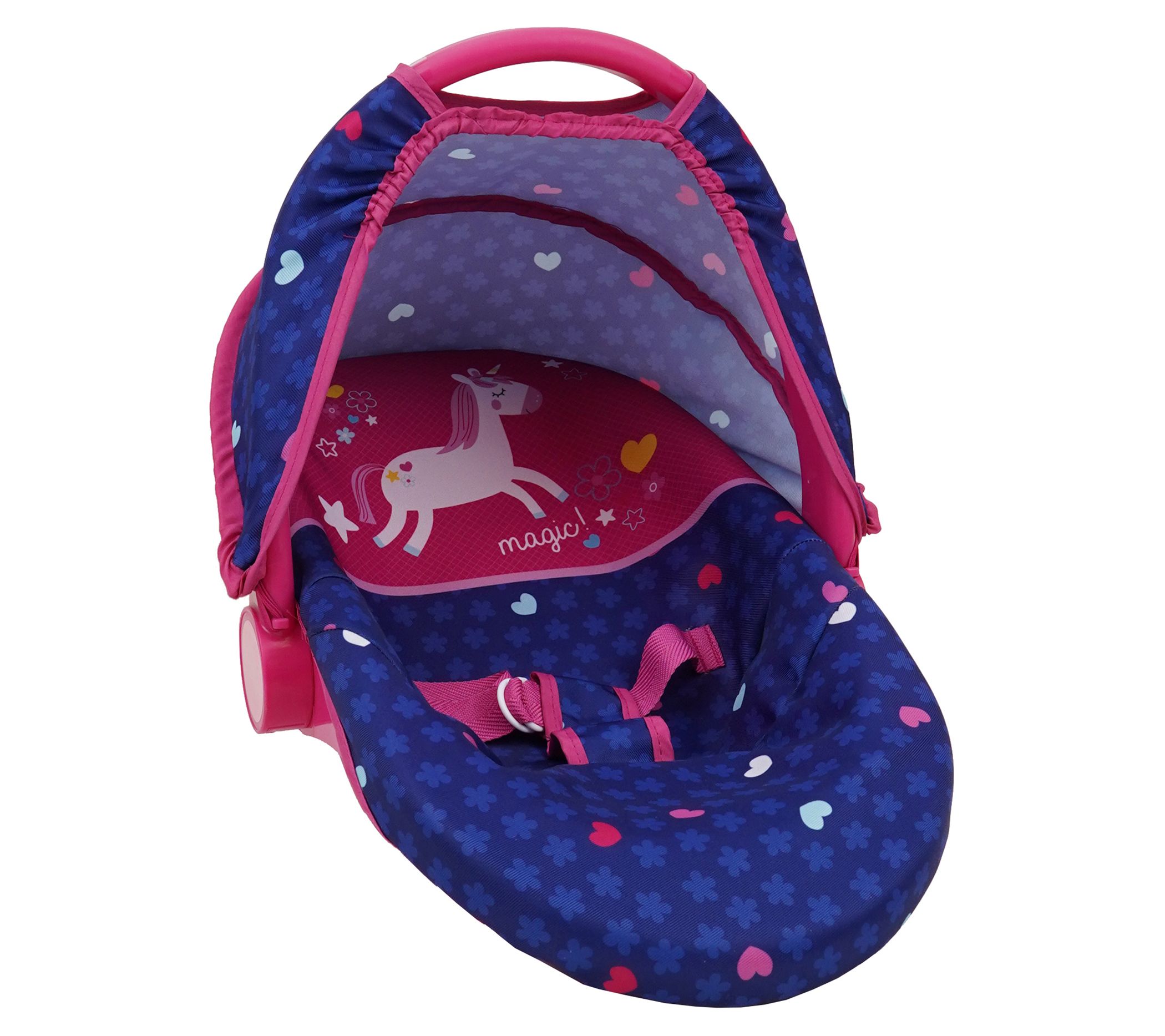 509 Crew Unicorn 2-in-1 Doll Travel System - QVC.com