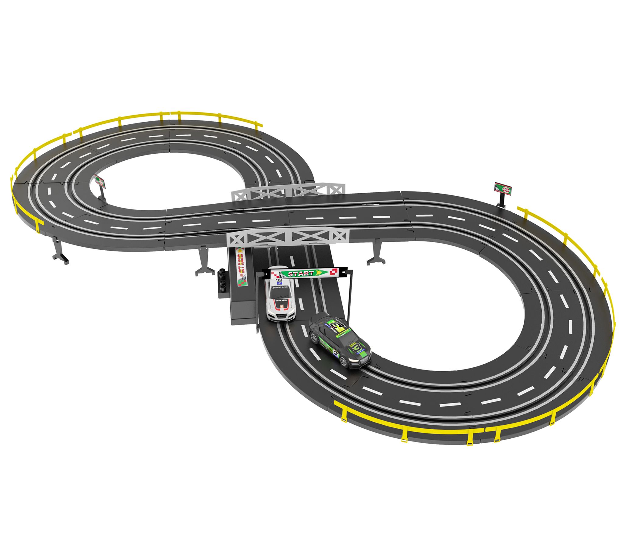 GB Pacific Battery Operated Speed Racer Road Set - QVC.com