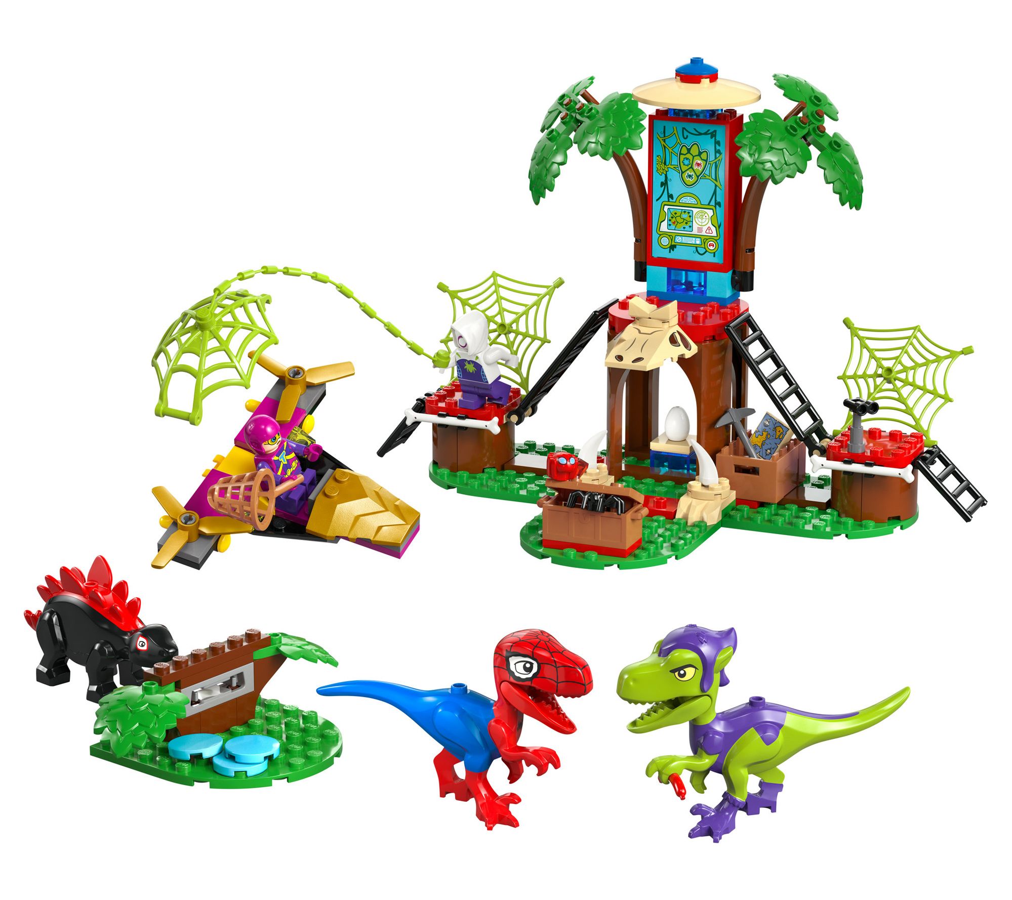 LEGO Marvel Spidey And His Amazing Friends Raptor Battle - QVC.com