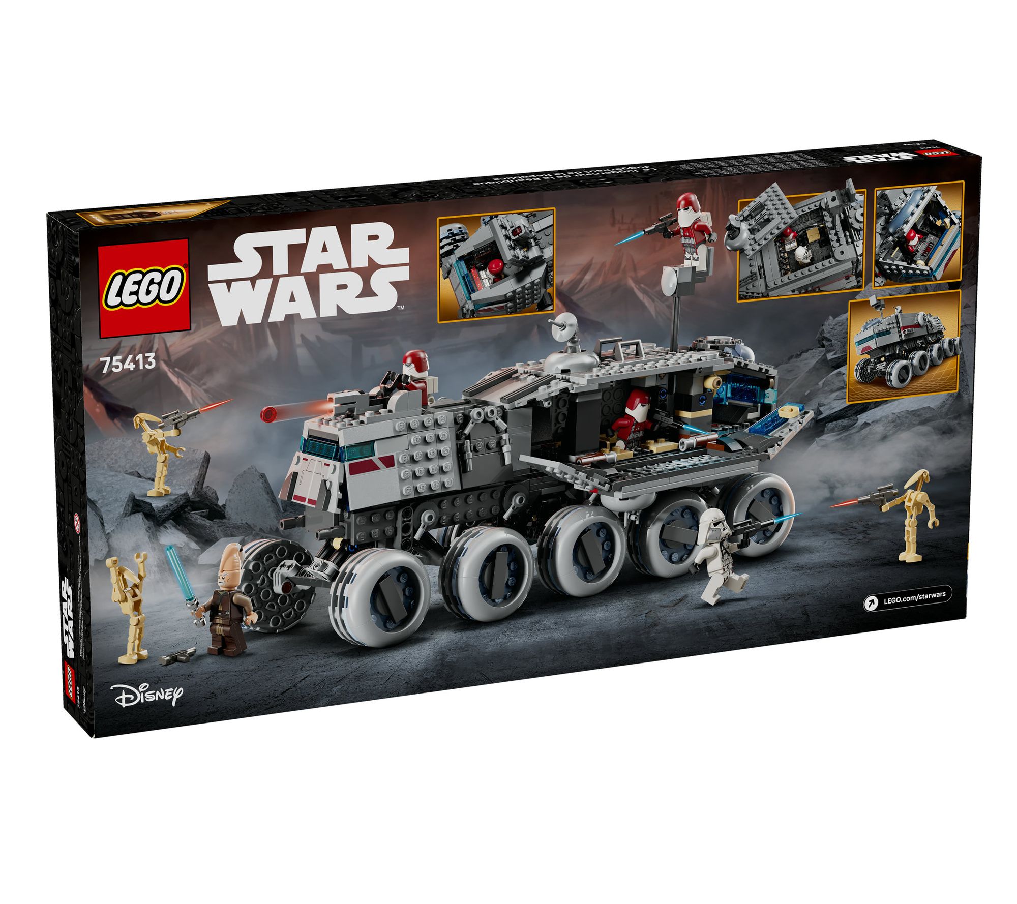 LEGO Star Wars: The Clone Wars Republic Juggernaut Set - QVC.com