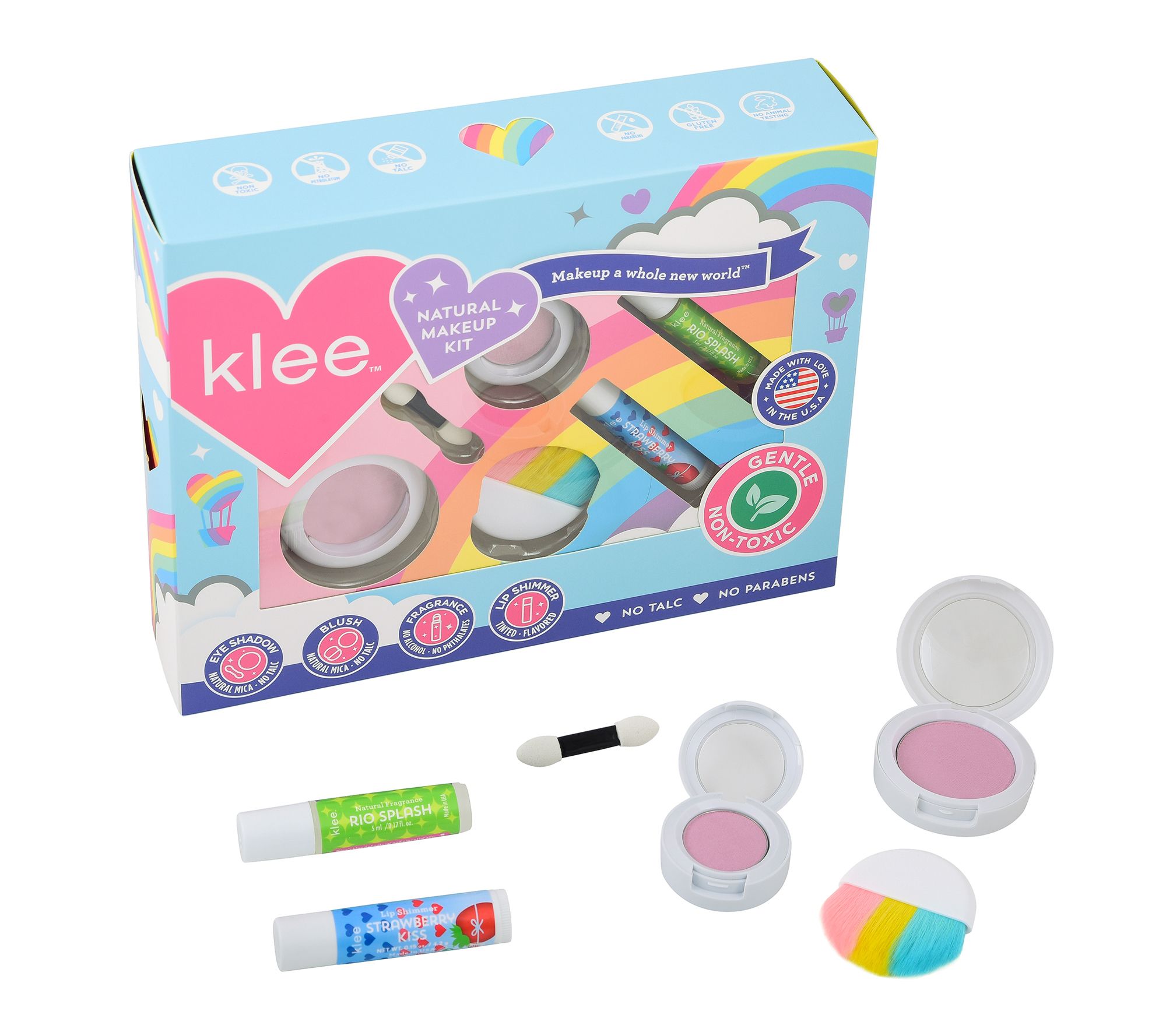 Klee Naturals After the Rain Kids' Mineral Makeup Kit - QVC.com