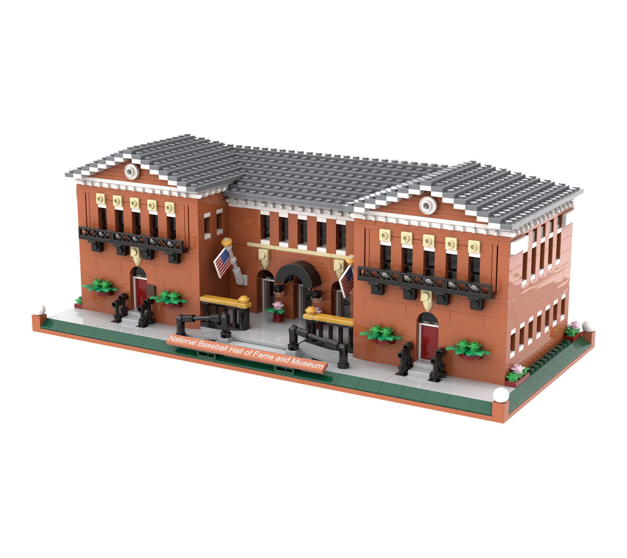 The ATOM Brick National Baseball Hall of Fame &Museum - QVC.com