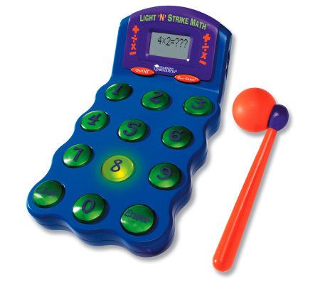 Light 'n' Strike Math by Learning Resources - QVC.com