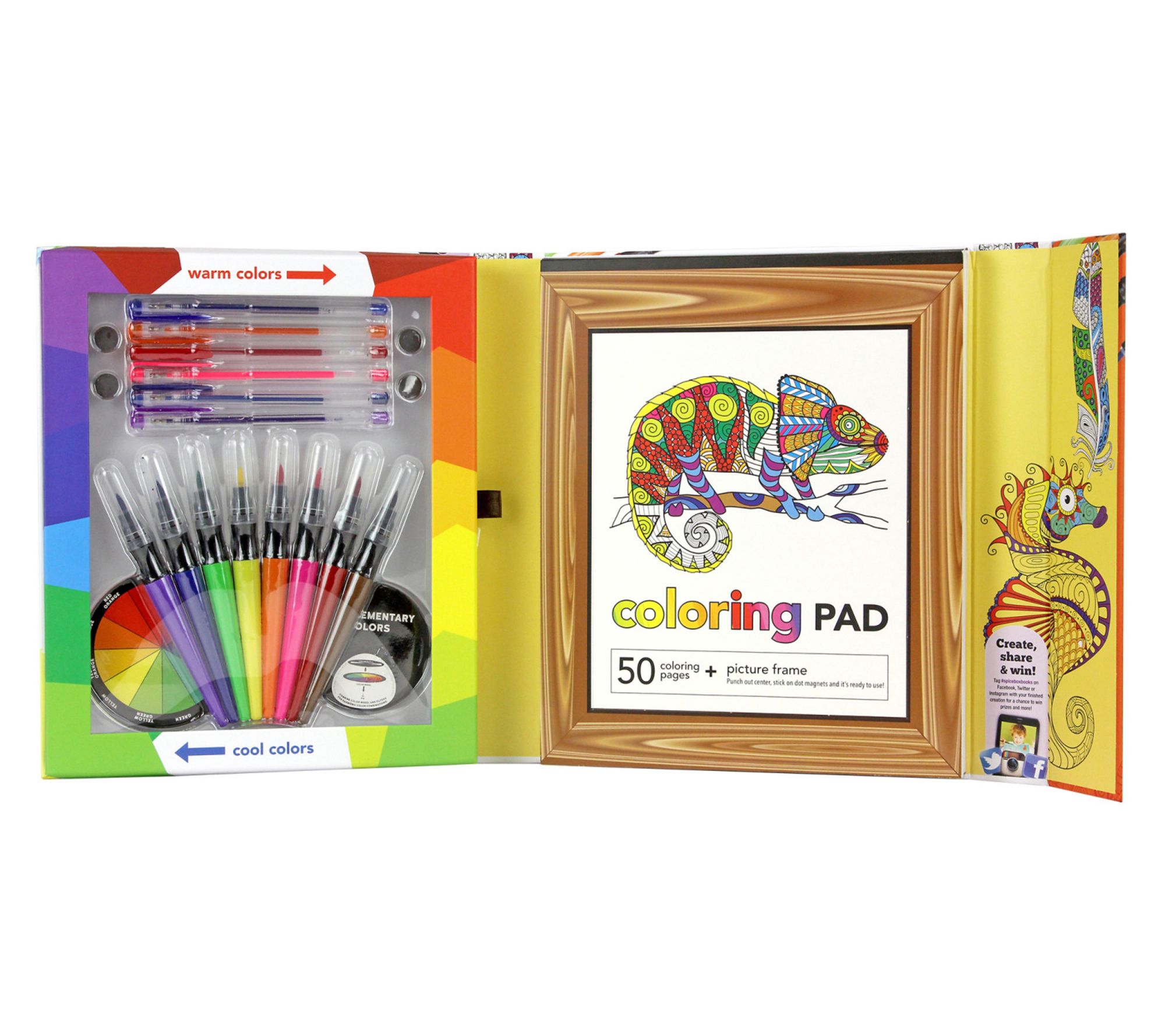 Kits For Kids Creative Coloring Pad Set - QVC.com
