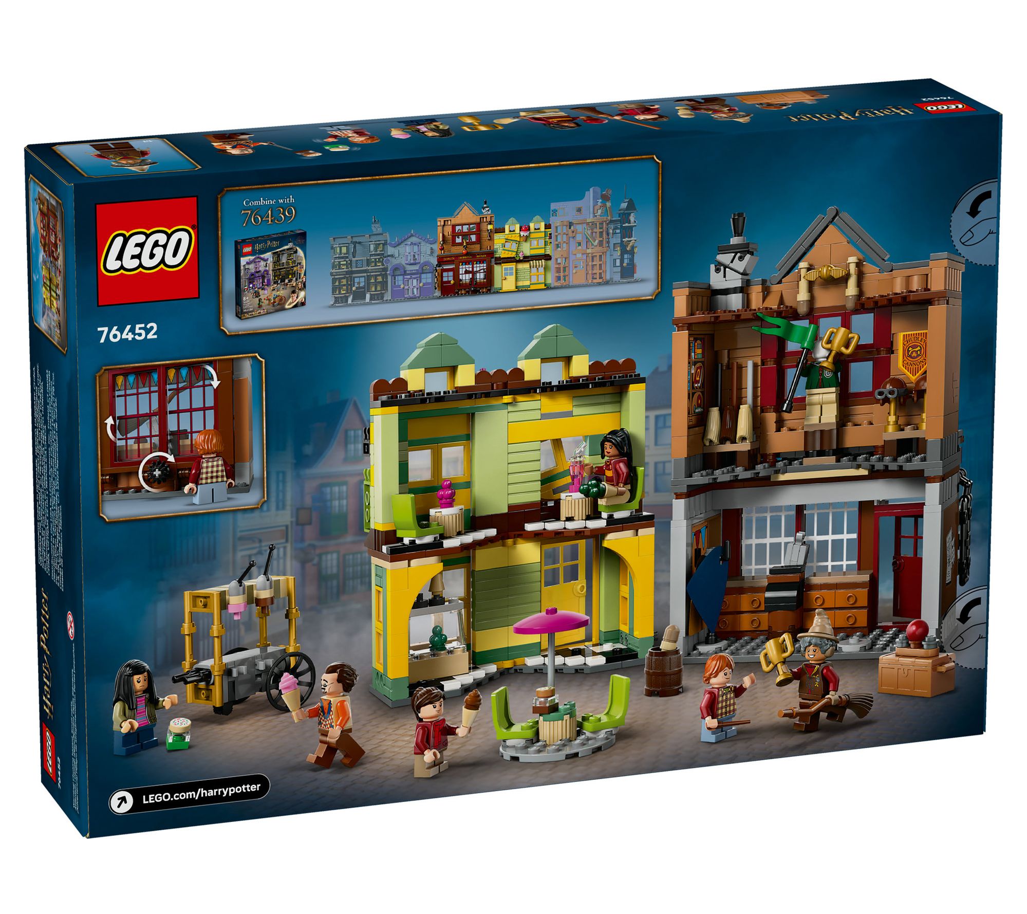 LEGO Harry Potter Quality Quidditch Supplies &Ice Cream Parlo - QVC.com