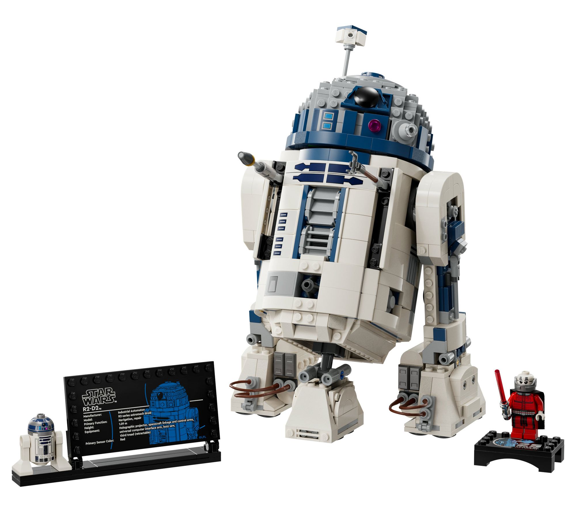 LEGO Star Wars R2-D2 Buildable Toy Droid1050 Piece Set - QVC.com