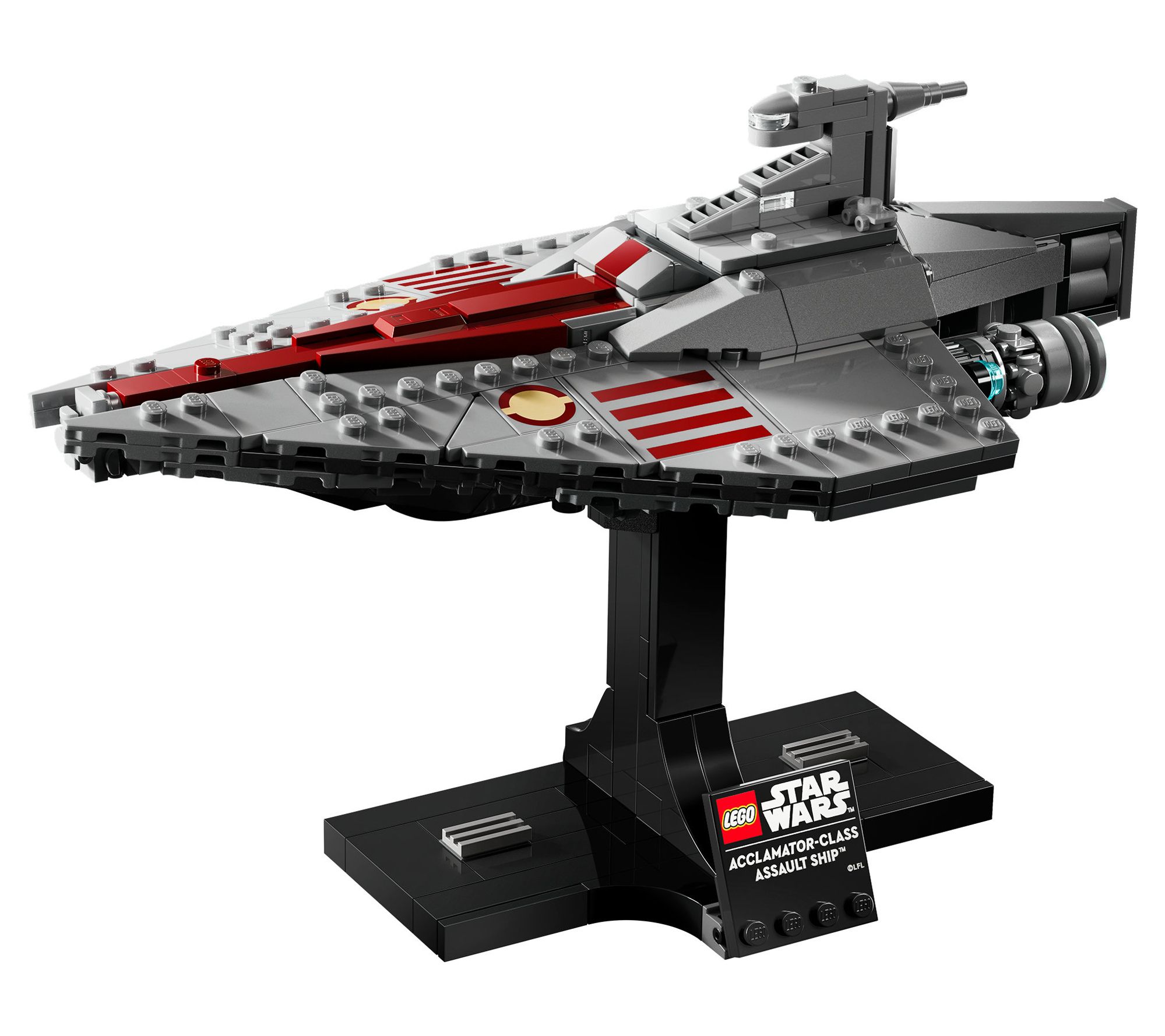 LEGO Star Wars Acclamator-Class Assault Ship Buildable Starsh - QVC.com