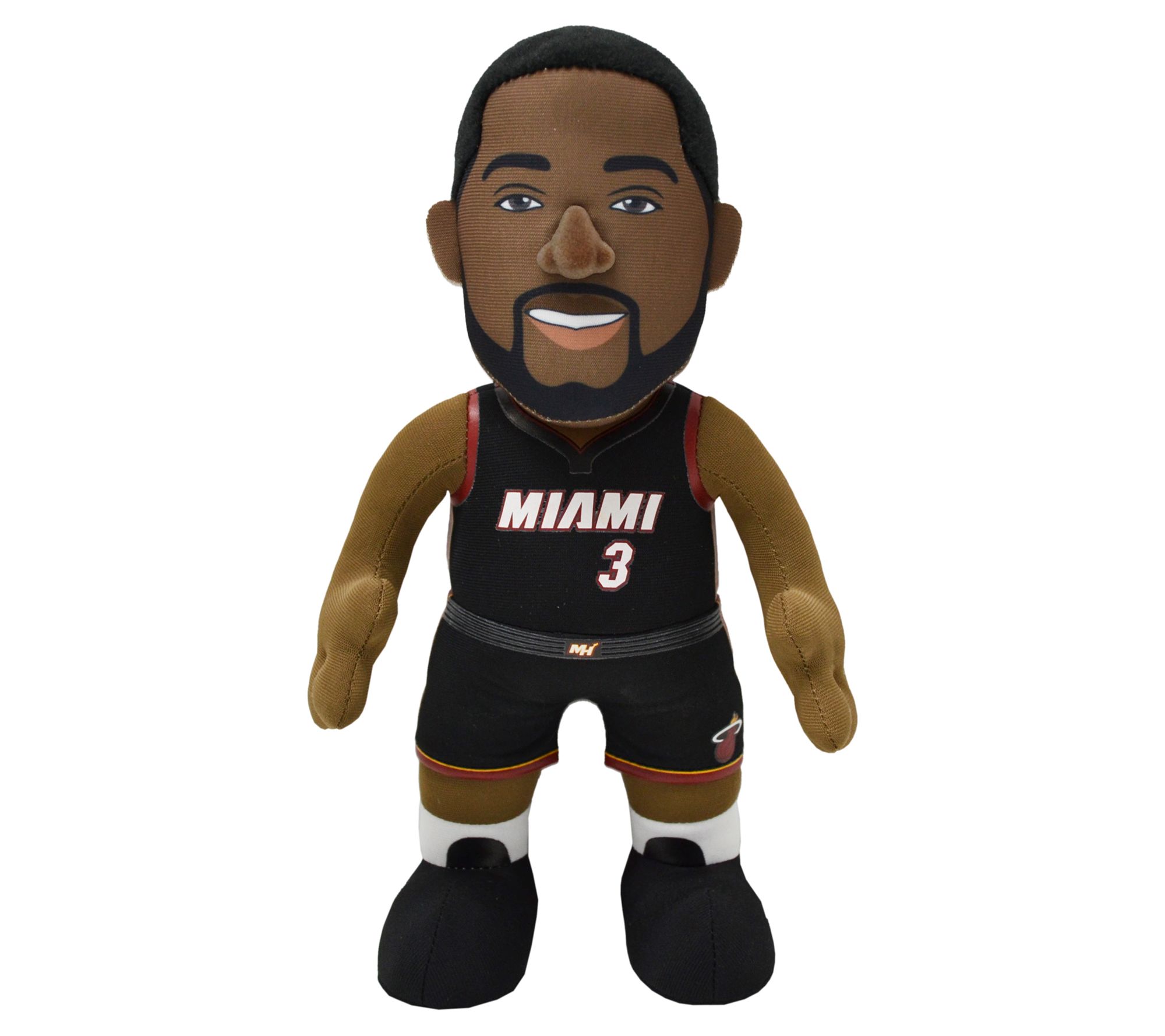 Bleacher Creatures NBA Heat Dwyane Wade 10" Plush Figure - QVC.com