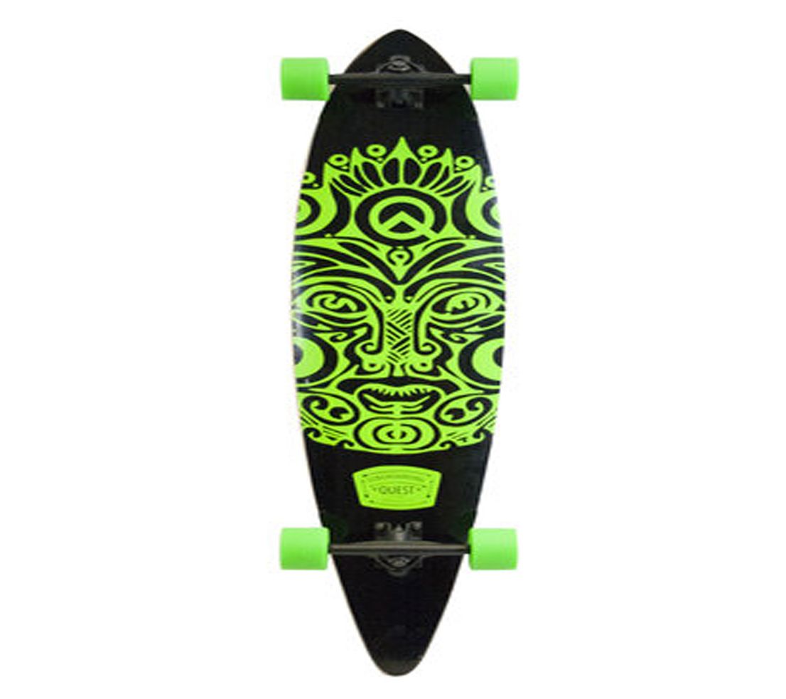 Quest Green Royal 44" Longboard - QVC.com