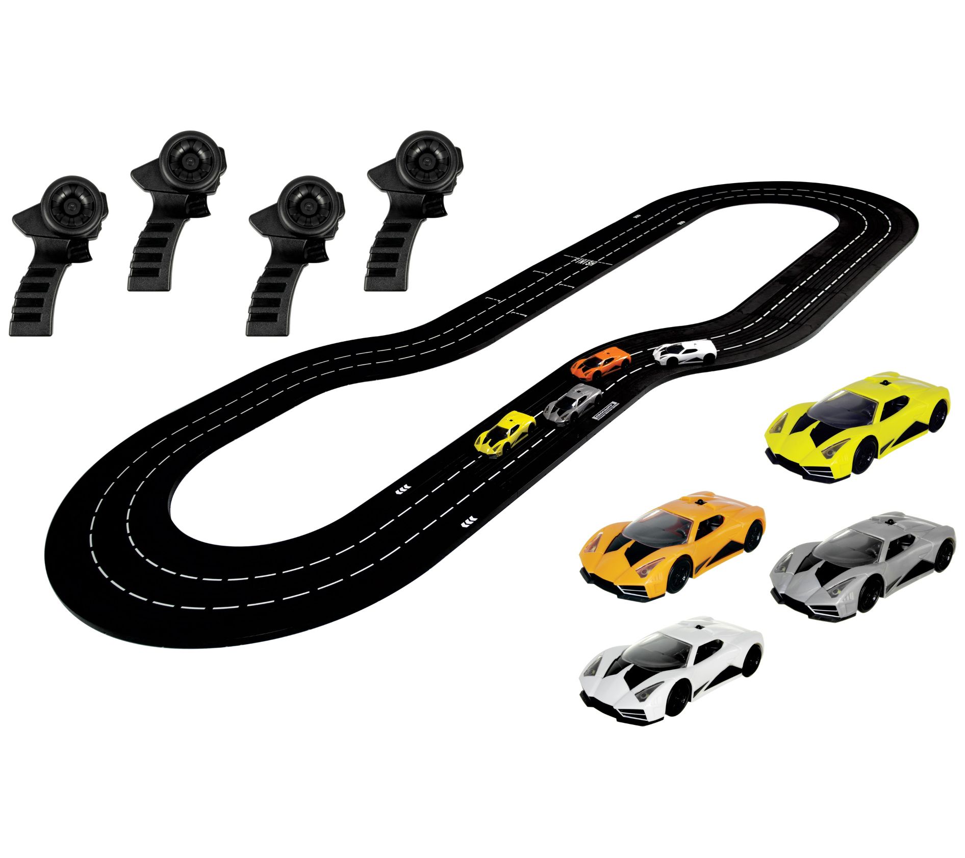 Wing Dynasty DMX Exclusive Pro Slot Car Racing Set - QVC.com