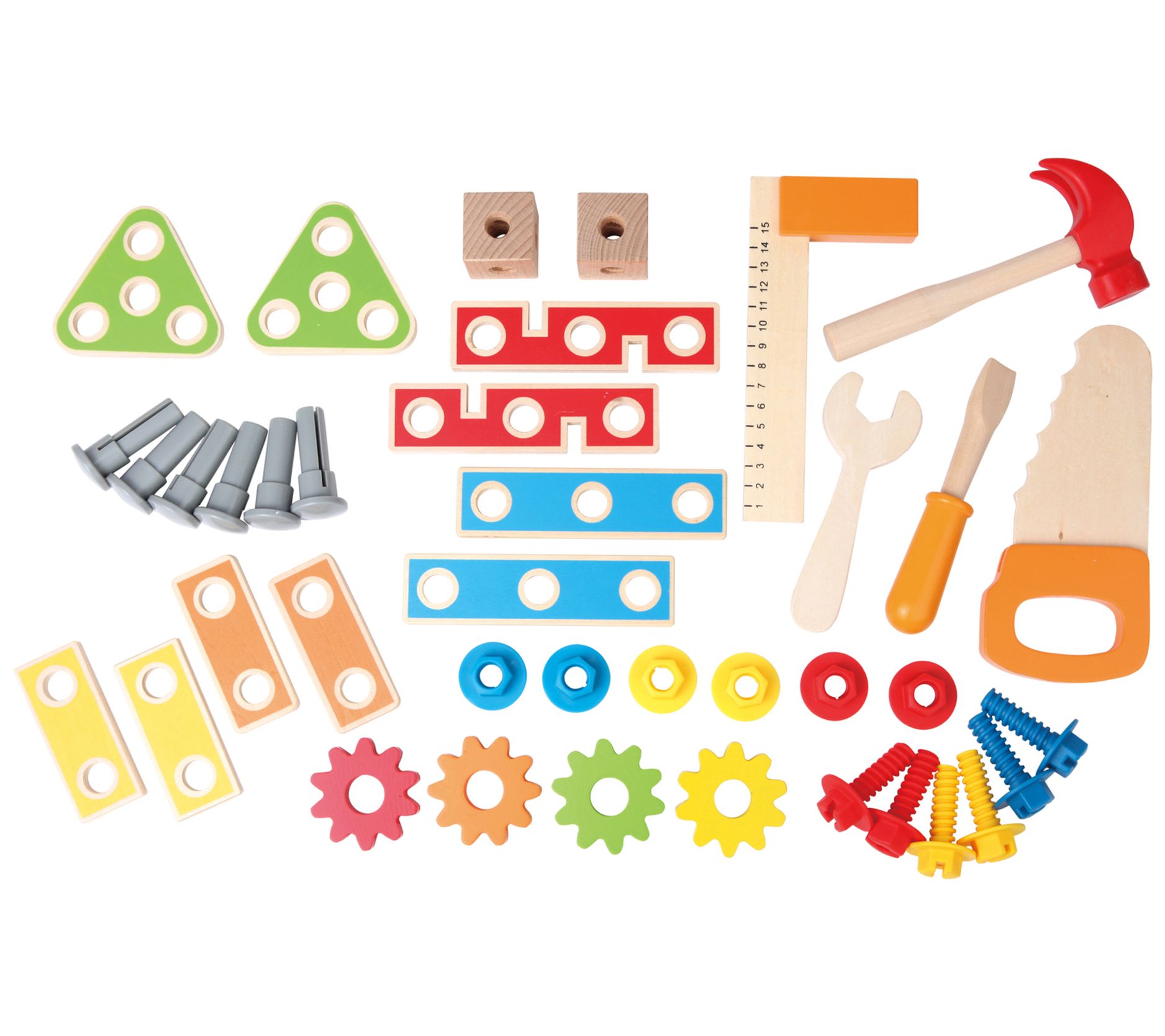 Hape Master Workbench Toy Workshop - 35 pcs - QVC.com