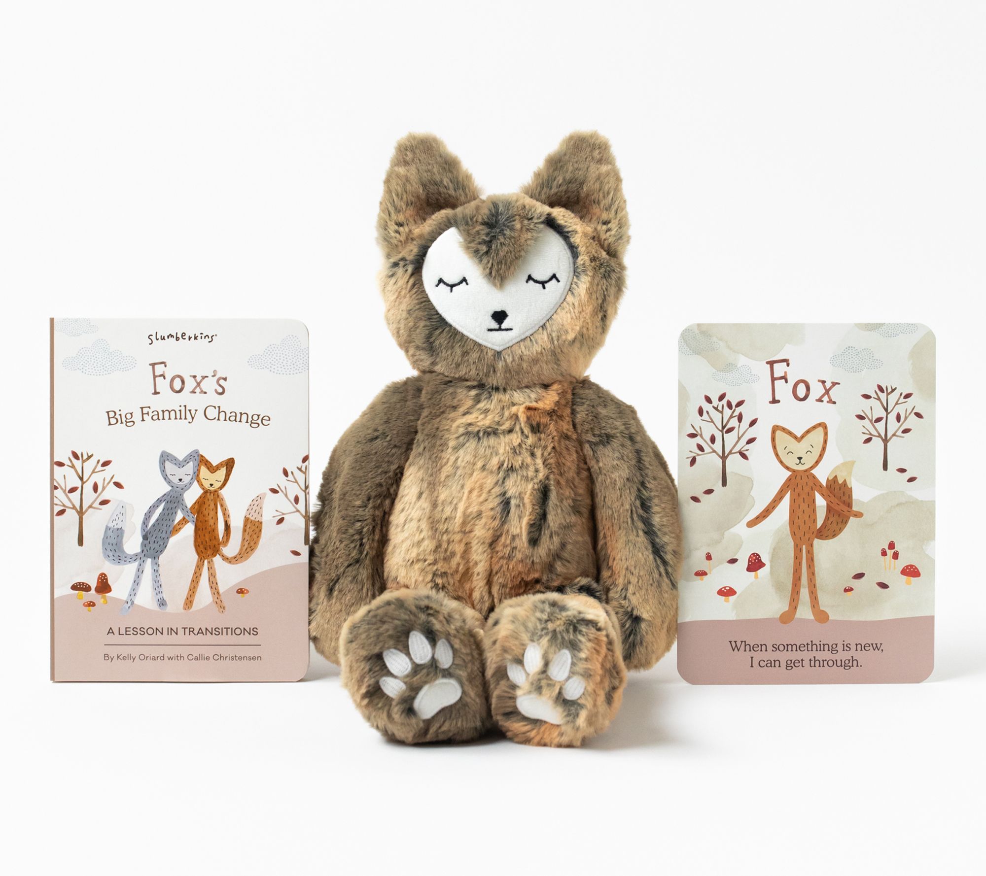 Slumberkins Fox for Embracing Change Kin Set - QVC.com