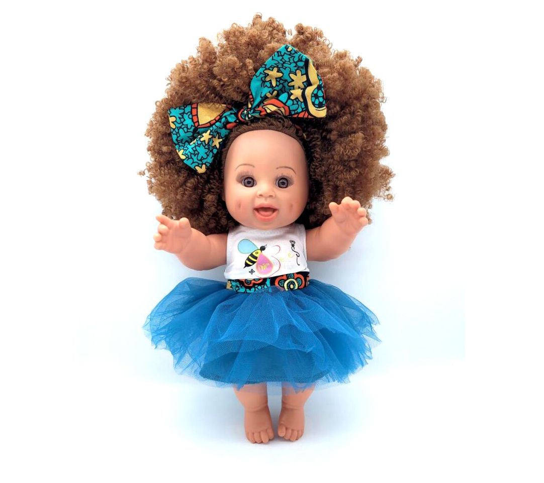 Orijin Bees Sunnie Fro Baby Bee Doll - QVC.com